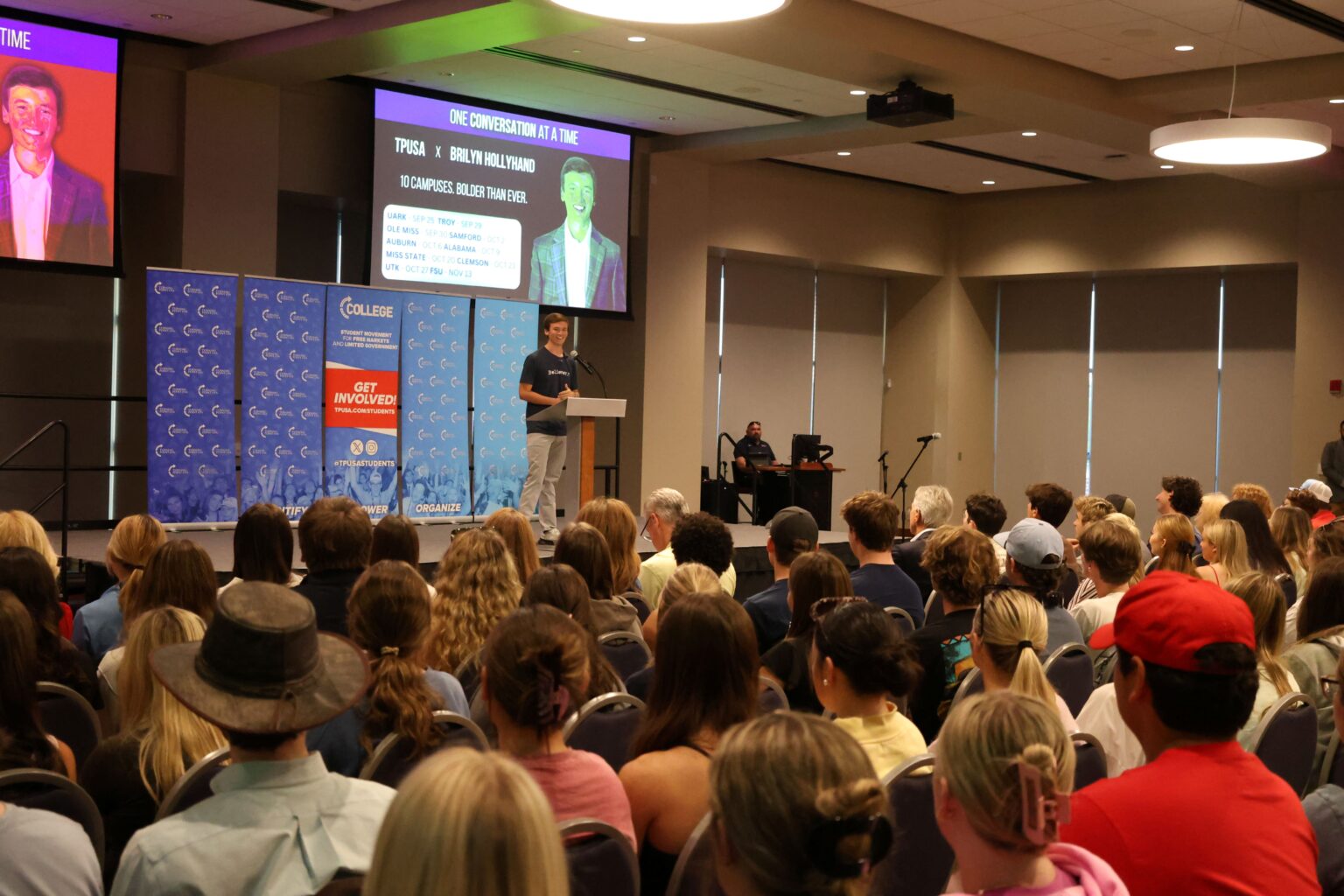 Turning Point hosts conservative activist Brilyn Hollyhand – The Daily ...