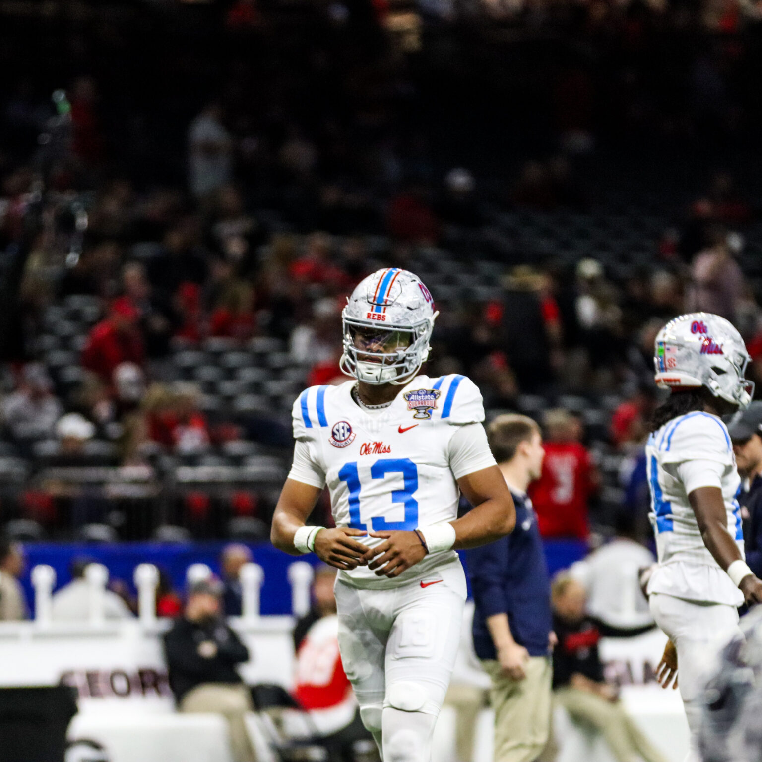 Ole Miss backup quarterback Austin Simmons enters the transfer portal ...